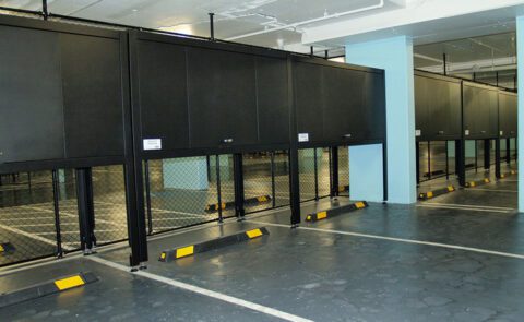 Storage units for multi dwelling carparks | Space Commander