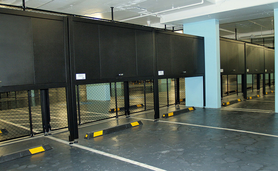 Storage units for multi dwelling carparks | Space Commander